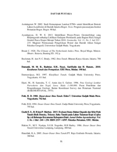 Pengaruh Ketinggian Tempat terhadap Kandungan C-Organik; Nilai Ph, KTK, dan Permeabilitas Tanah ...